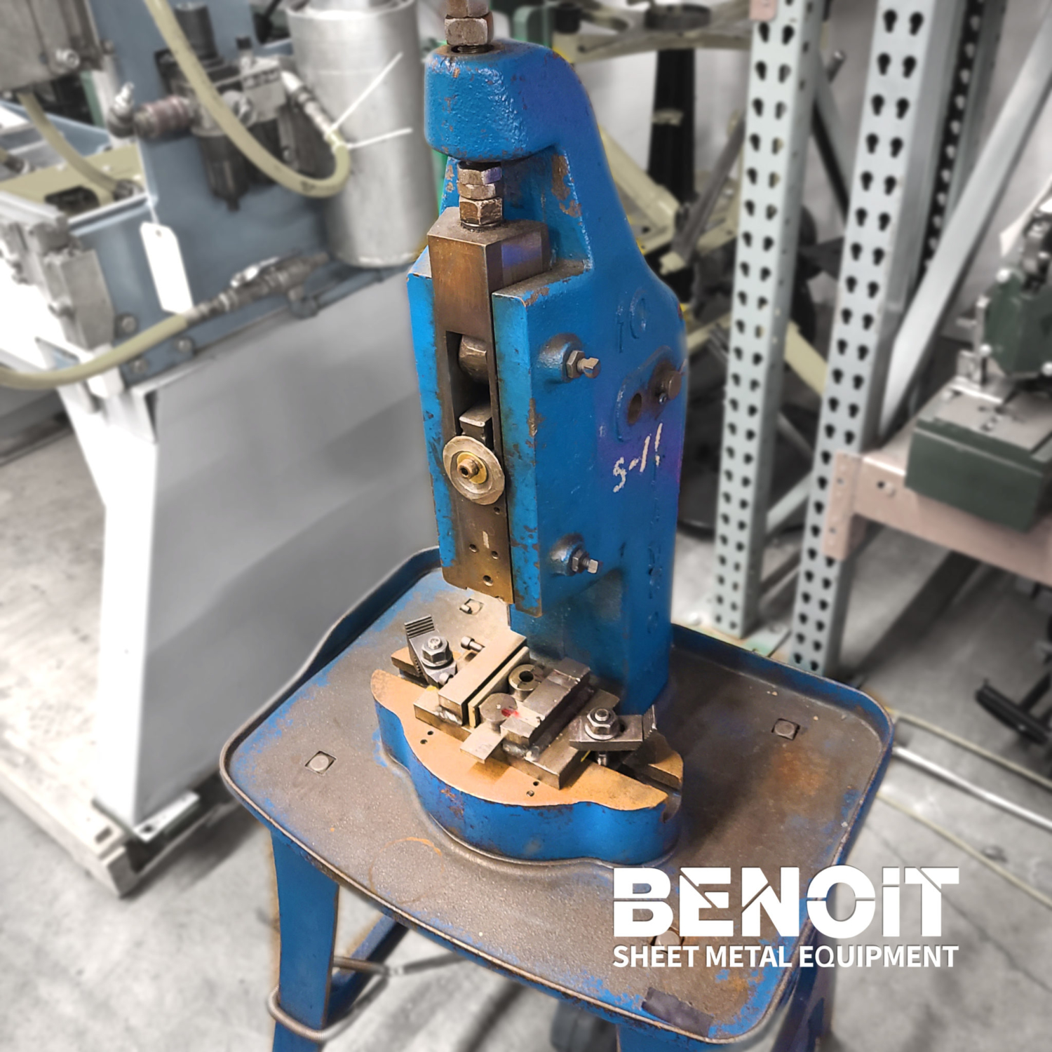 U14391 Famco #10 Kick Press - Benoit Sheet Metal Equipment