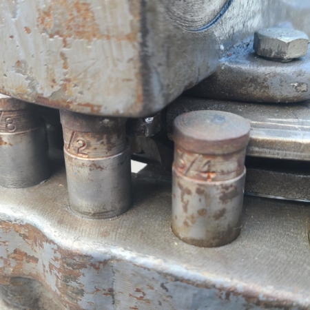 U14355 Rotex R10 punch - Benoit Sheet Metal Equipment