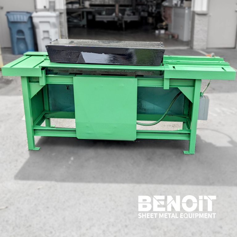 May Tool powered circle shear - Benoit Sheet Metal Equipment