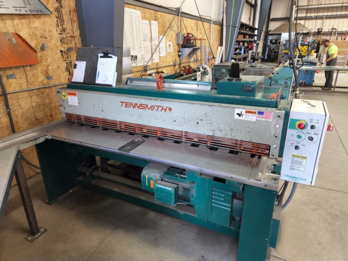 U14488C Tennsmith LM610 72 in. 10 gauge shear - Benoit Sheet Metal ...