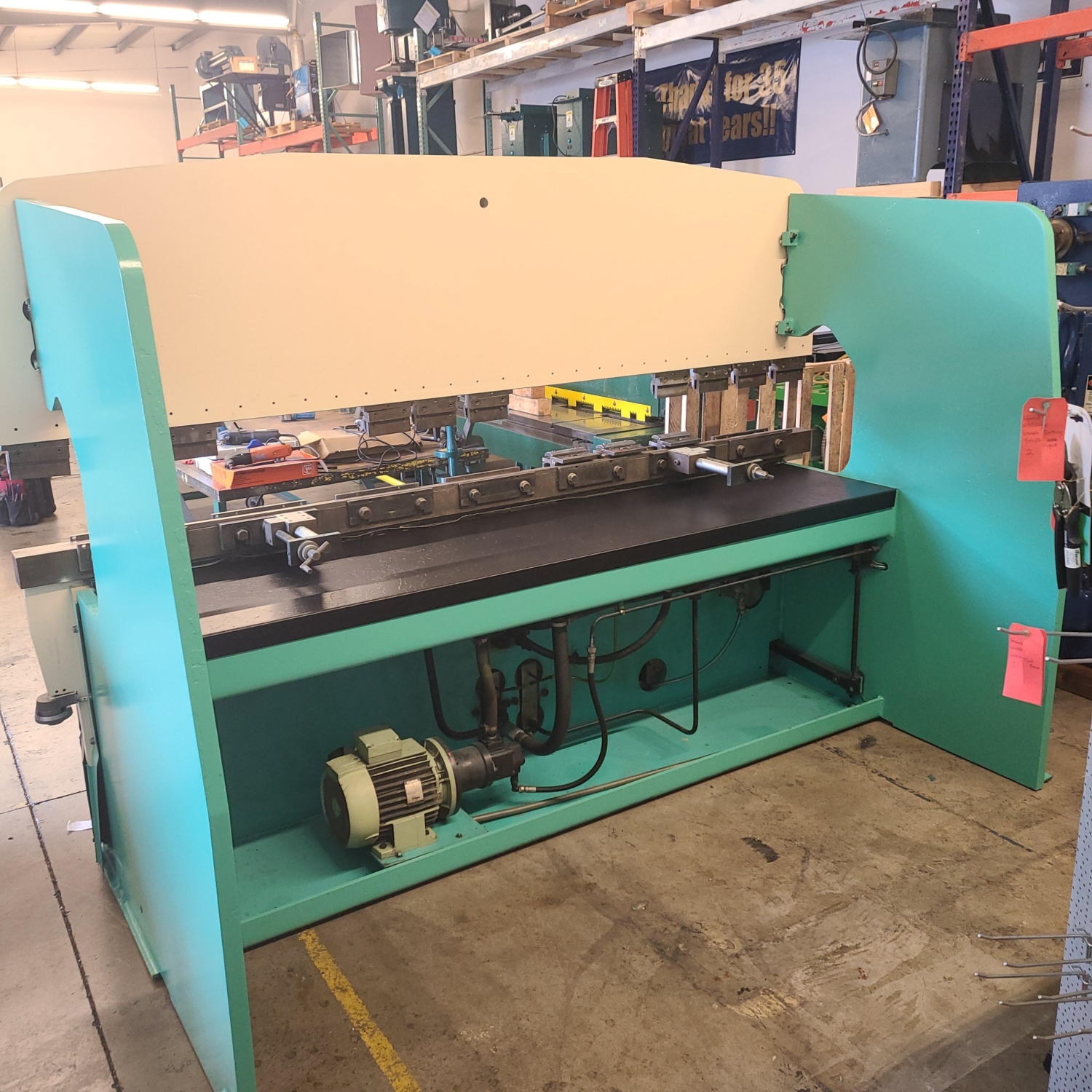 U14497 Promecam press brake 75 ton - Benoit Sheet Metal Equipment