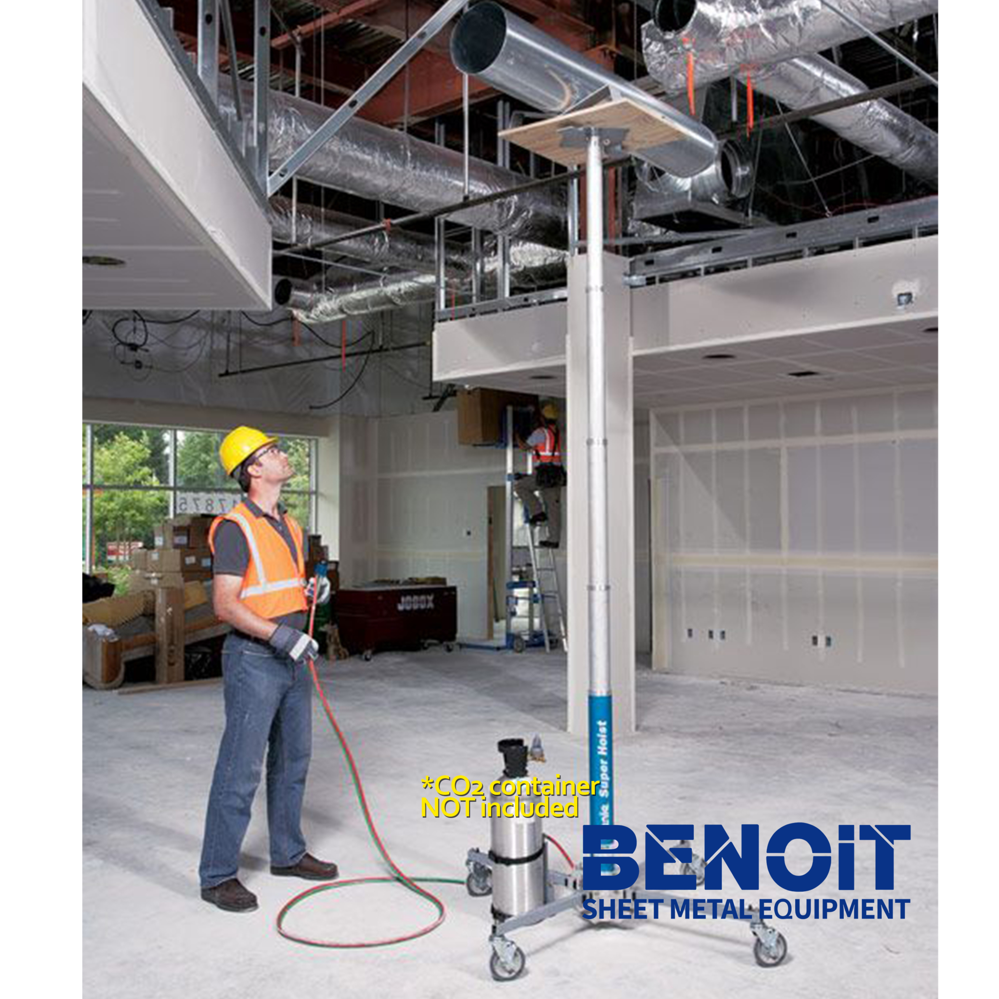 Genie Super Hoist GH 5.6 Material Lift - Benoit Sheet Metal Equipment