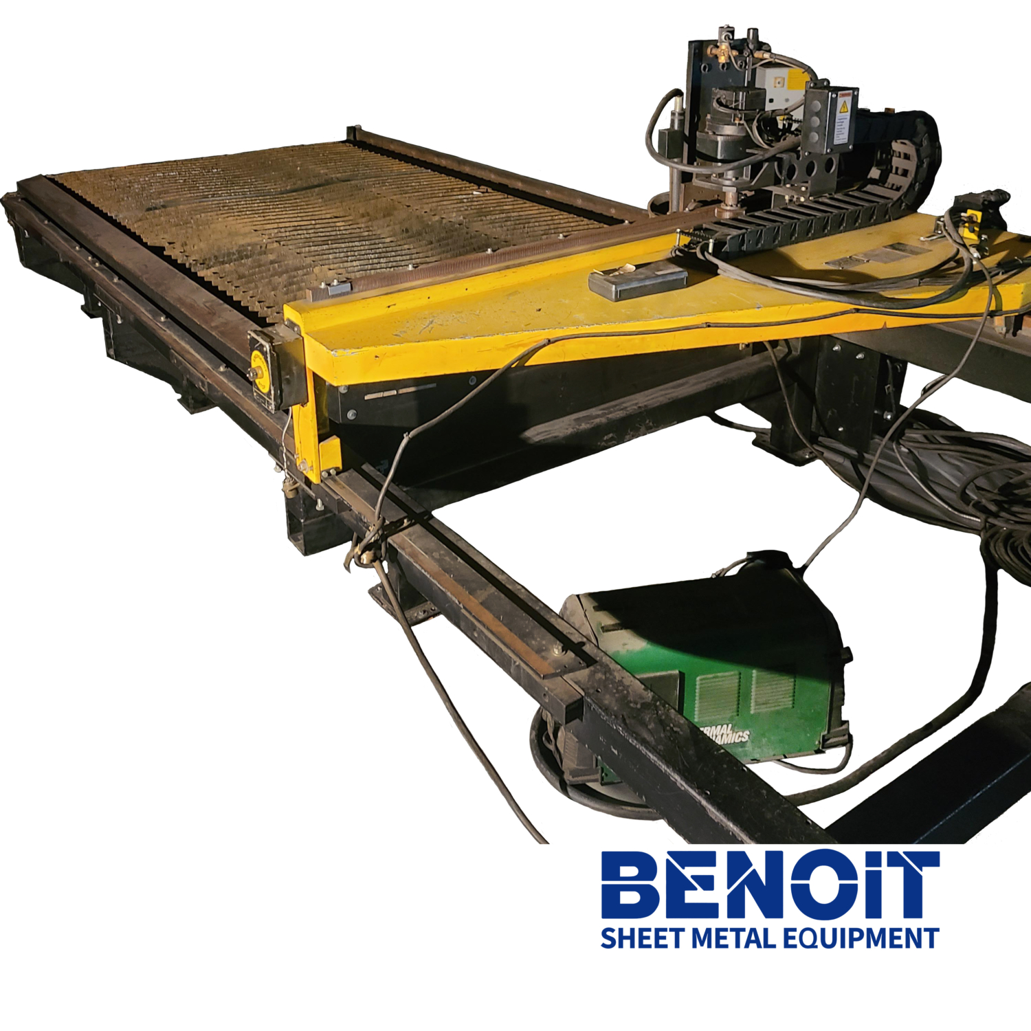 U14595C ESAB 5 x 10 plasma table - Benoit Sheet Metal Equipment