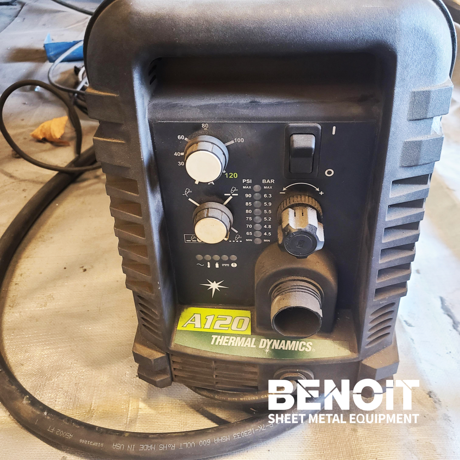 U14595C ESAB 5 x 10 plasma table - Benoit Sheet Metal Equipment