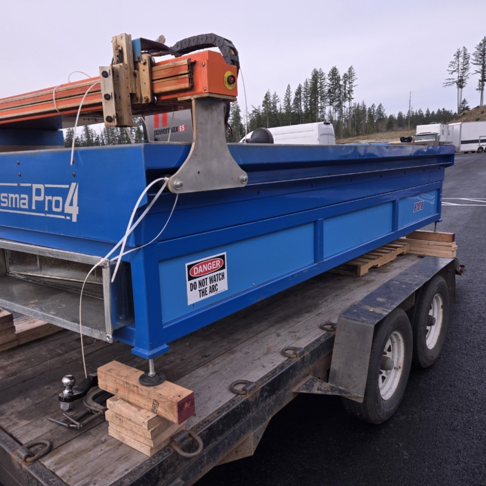U14634 Pre-owned PPI 5 X 10 plasma table - Benoit Sheet Metal Equipment